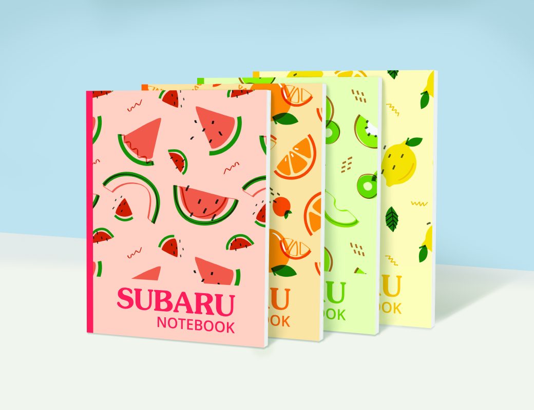 Tập 100 trang – 4 Ôly vuông-định lượng 80 – Chủ Đề TRÁI CÂY – FRUITS ...