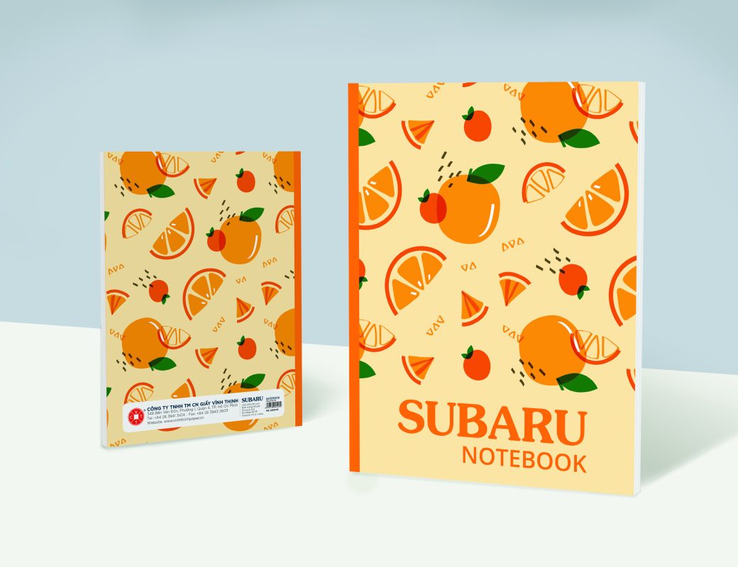 Tập 100 trang – 4 Ôly vuông-định lượng 80 – Chủ Đề TRÁI CÂY – FRUITS ...