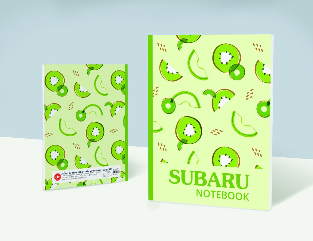 Tập 100 trang – 4 Ôly vuông-định lượng 80 – Chủ Đề TRÁI CÂY – FRUITS ...